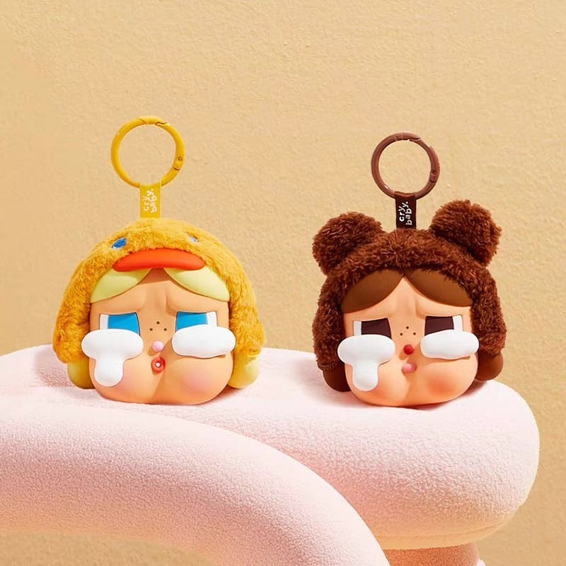 Authentic POPMART CRYBABY Crying Again Series Earphone Bag New Hot ...